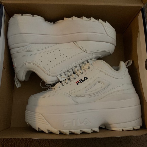 Fila | Shoes | 75 Fila Platform Wedge Shoes | Poshmark